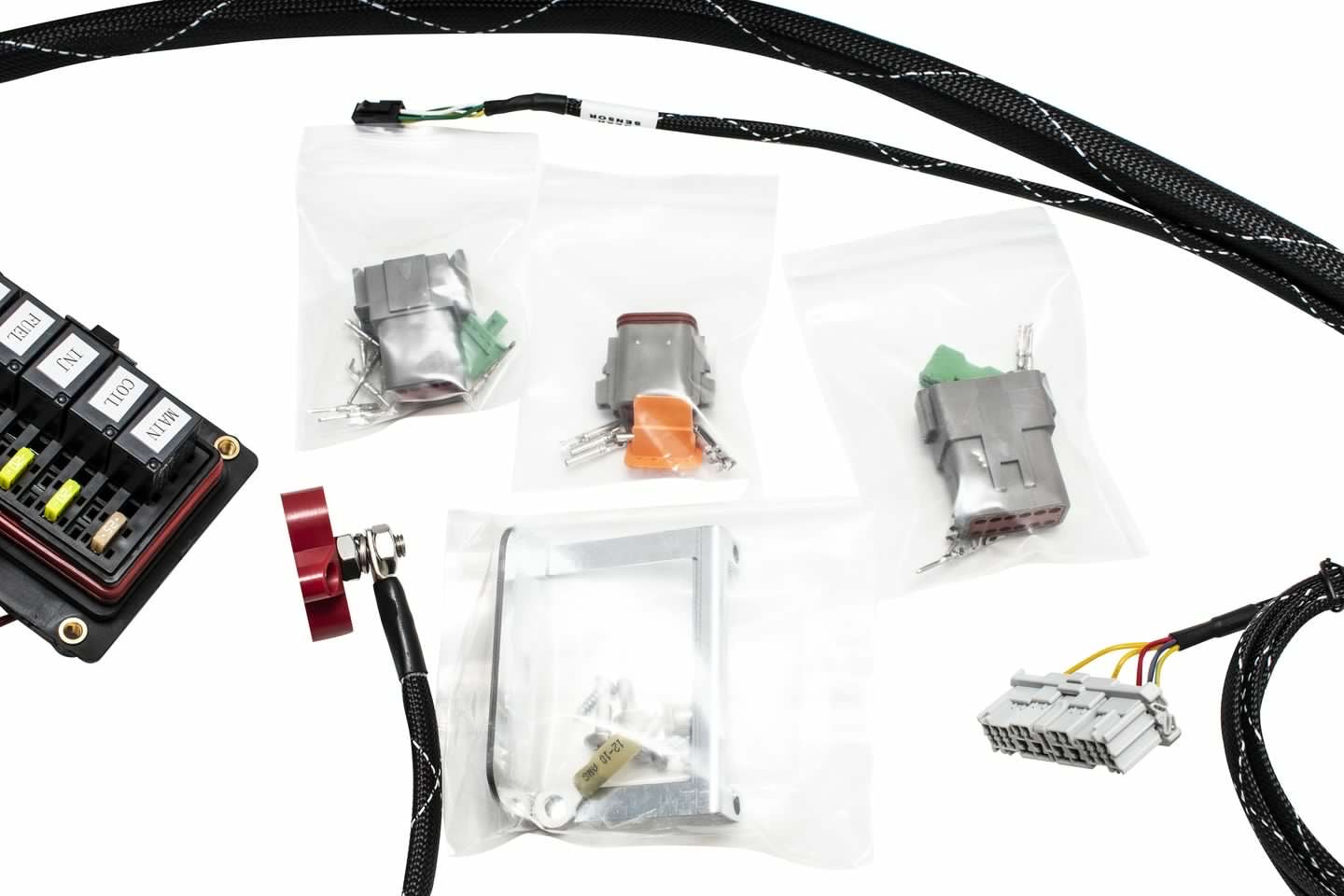 K20/K24 FUELTECH 550 STANDALONE ENGINE HARNESS W/ BUILT IN FUSEBOX ...