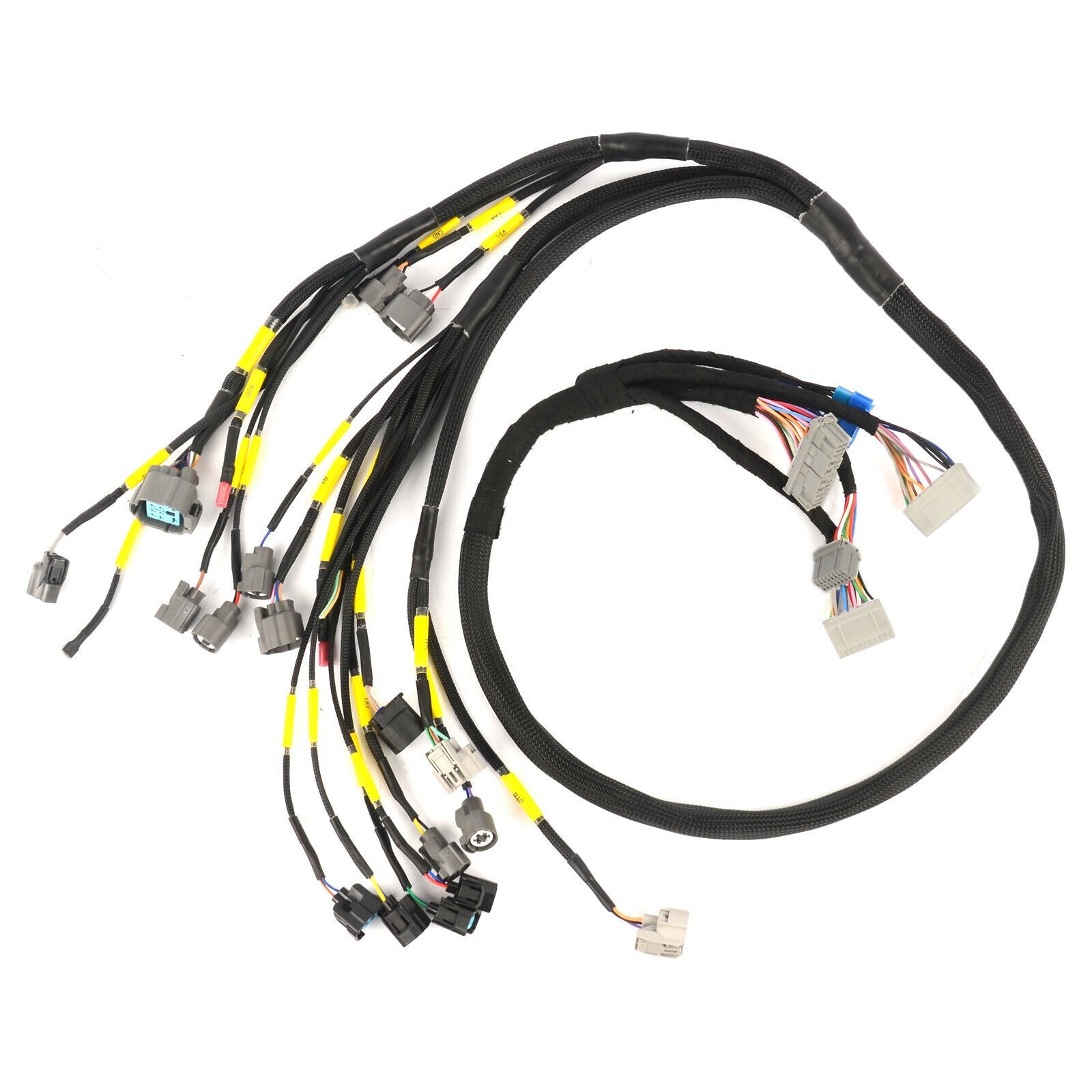 D & B-Series OBD2 Engine Tucked Engine Harness Kit w/ Subharness | 92 ...